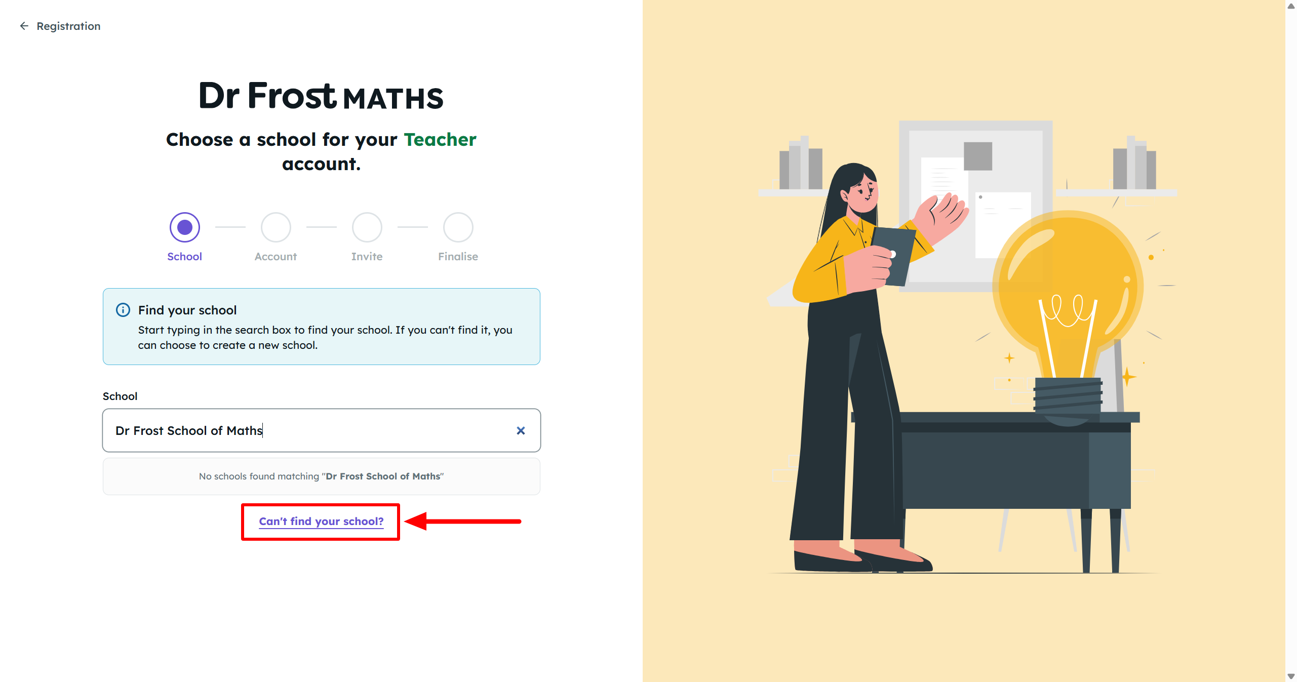 How to register and start your school trial – Dr Frost Learning
